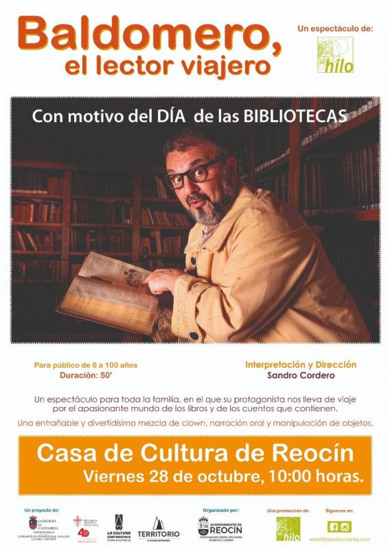 Baldomero - el lector viajero - Miplanhoy - qué hacer hoy en Cantabria