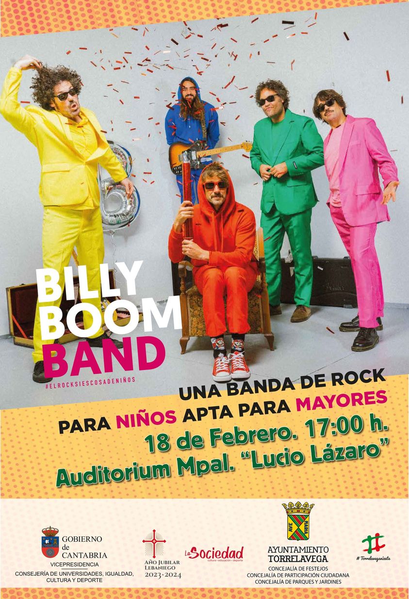 Concierto Billy Boom Band - 18 Febrero - Miplanhoy - qué hacer hoy en ...