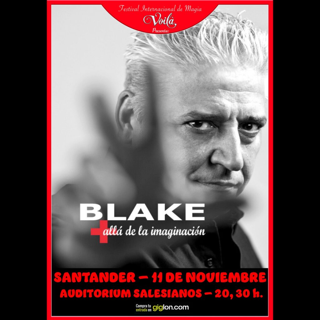 Espectáculo Anthony Blake Santander - 11 Noviembre - Miplanhoy - qué ...