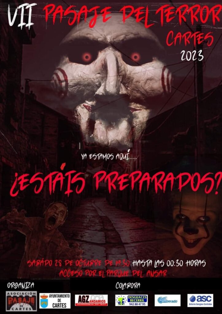 VII Pasaje del Terror Cartes 2023 - Miplanhoy - qué hacer hoy en Cantabria