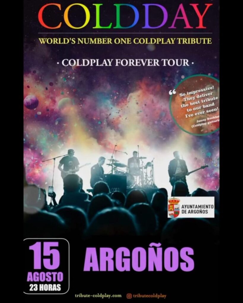 Concierto Coldday - Tributo ColdPlay - 15 Agosto - Miplanhoy - qué ...