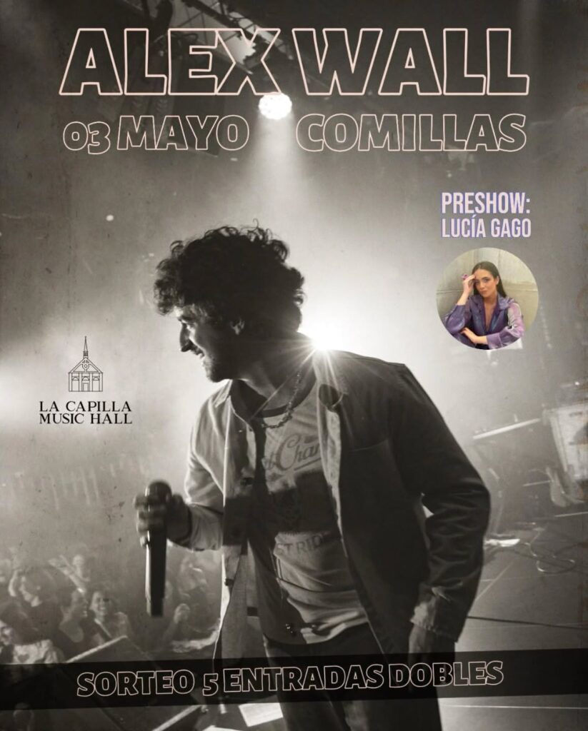 Concierto Alex Wall Comillas 2025 - Miplanhoy - qué hacer hoy en Cantabria