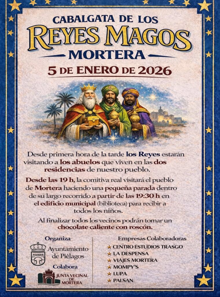 Cabalgata Reyes Mortera 2026